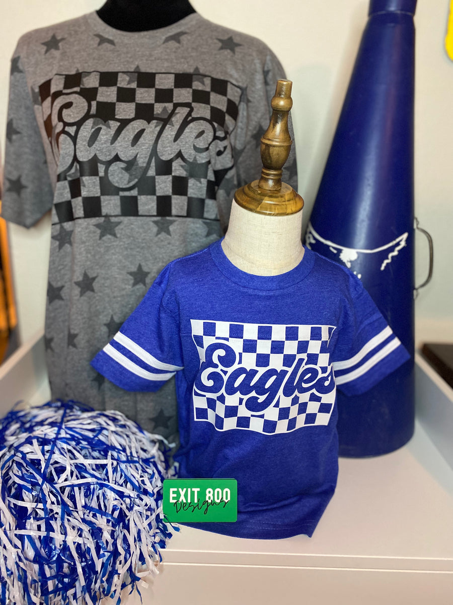 Checkered Star Eagles – Exit 800 Designs